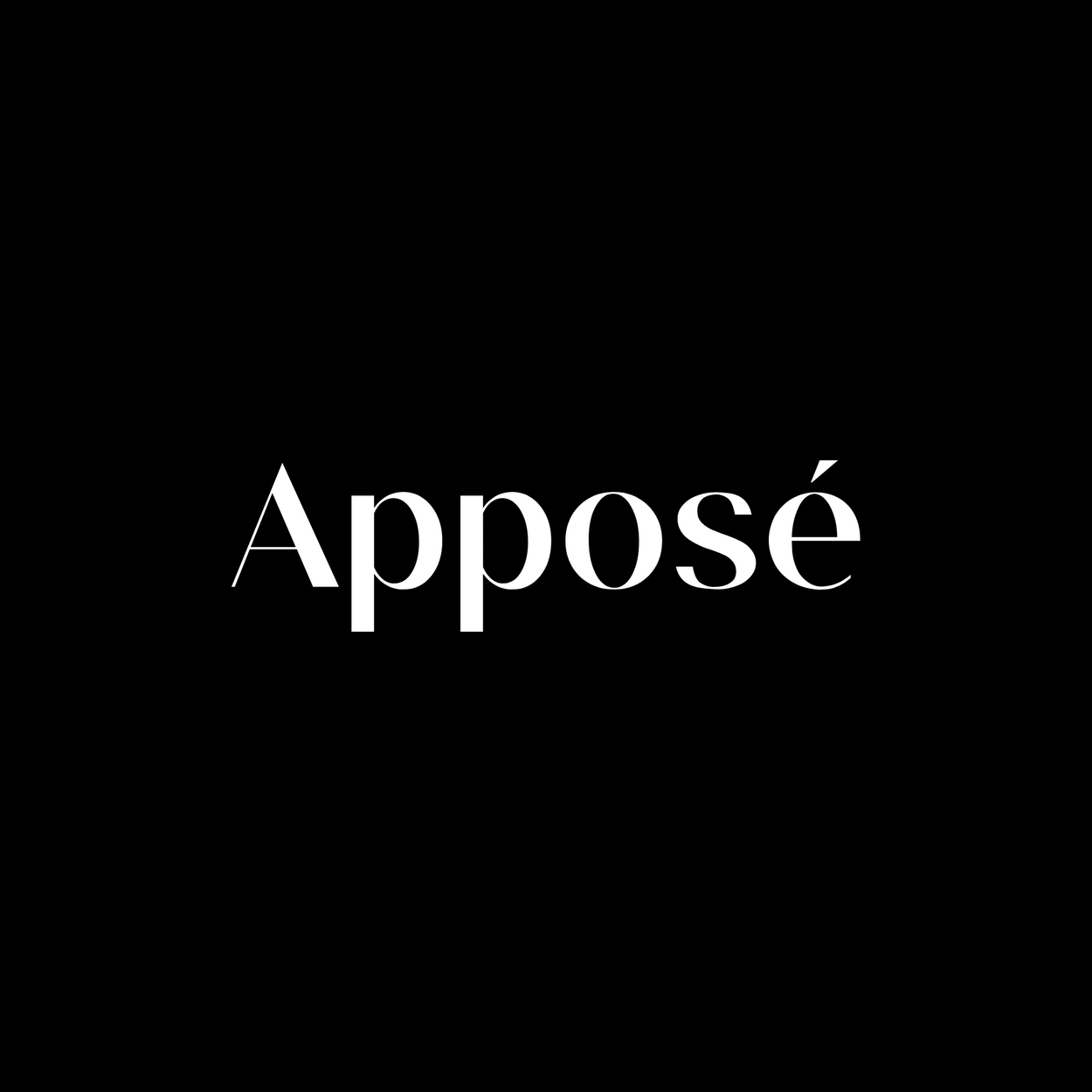 Apposé